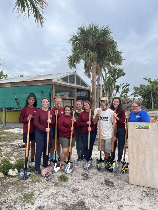 CROW breaks ground for rehabilitation enclosures - SANIBEL-CAPTIVA ...